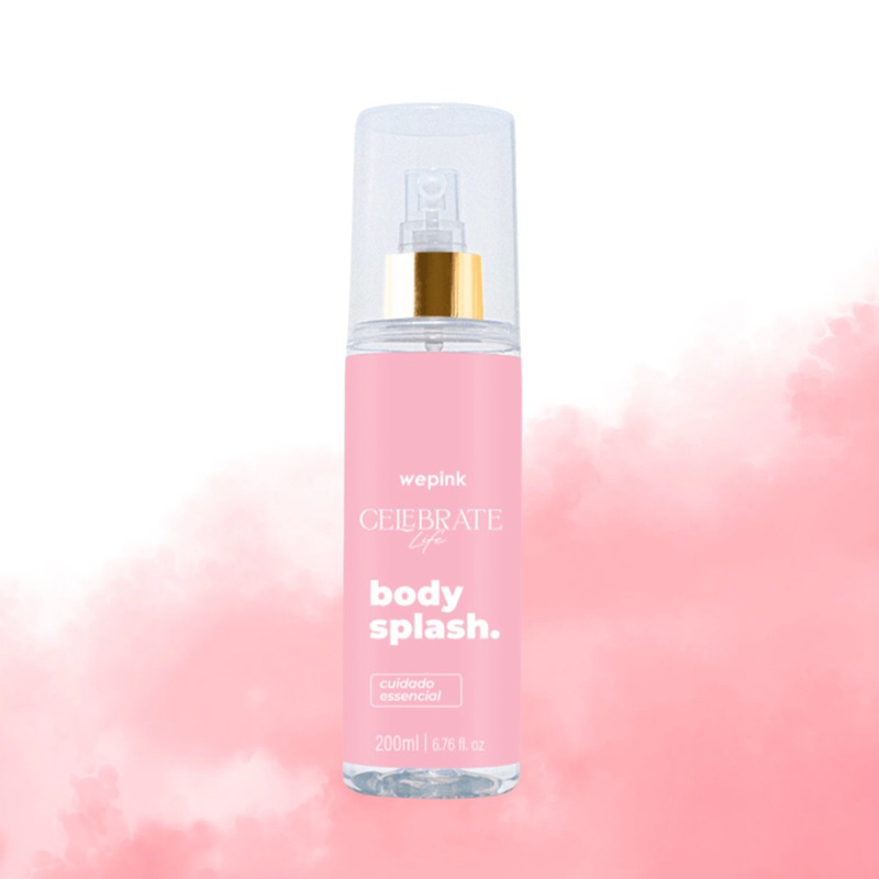 Body Splash CELEBRATE LIFE Wepink ORIGINAL | Shopee Brasil
