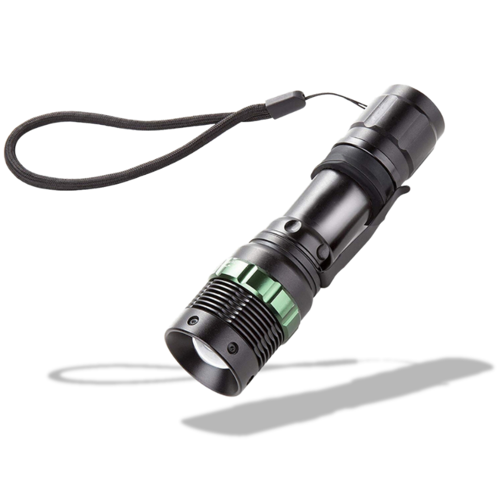 Kit 2 Lanternas LED Com Zoom Recarregável Potente Multiuso Caminhada ...