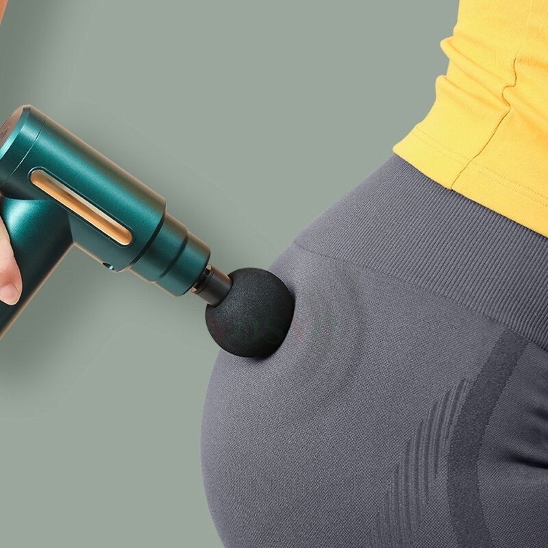 Pistola Massageadora Muscular Elétrica Profissional Massage | Shopee Brasil