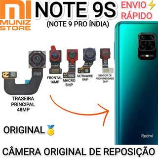 Câmera Original Redmi Note 9S/Pro Frontal/ Traseira/Macro/Ultrawide ...