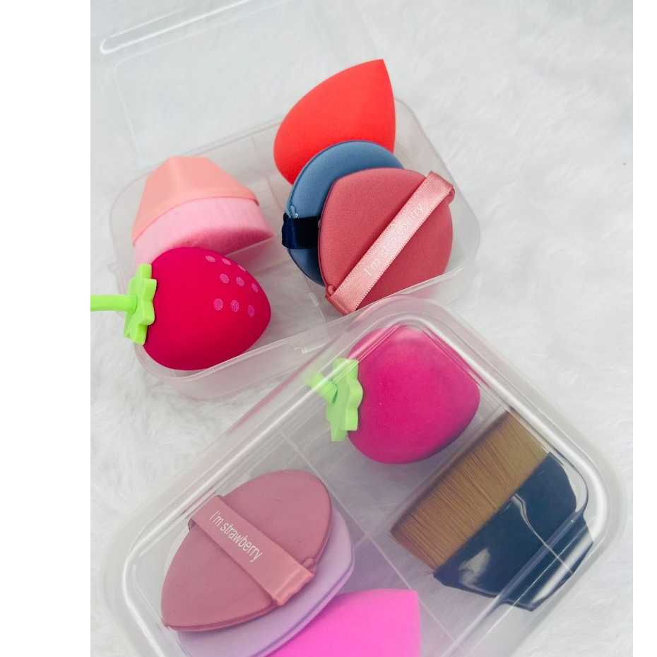 KIT ESPONJAS PARA MAQUIAGEM | Shopee Brasil