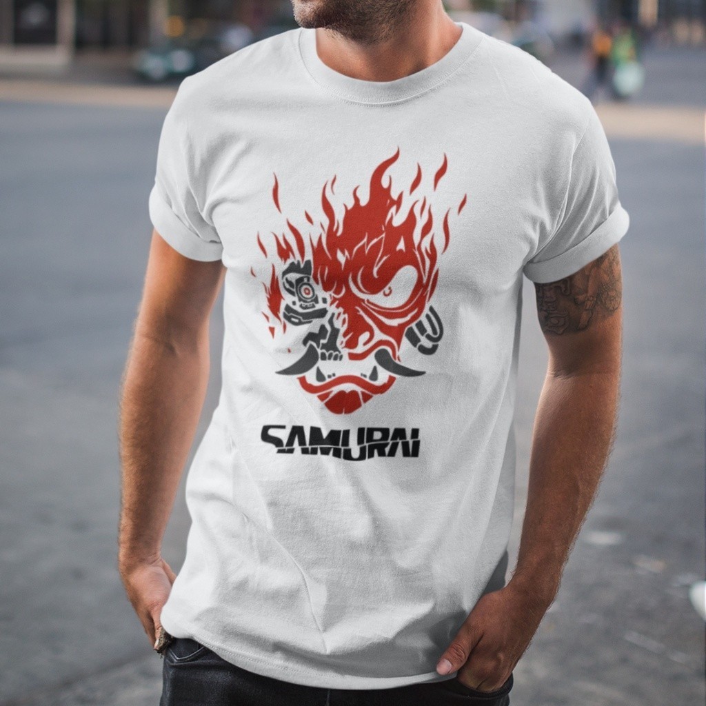 camisa SAMURAI QUEIMANDO Camisa Básica Premium GPJ | Shopee Brasil
