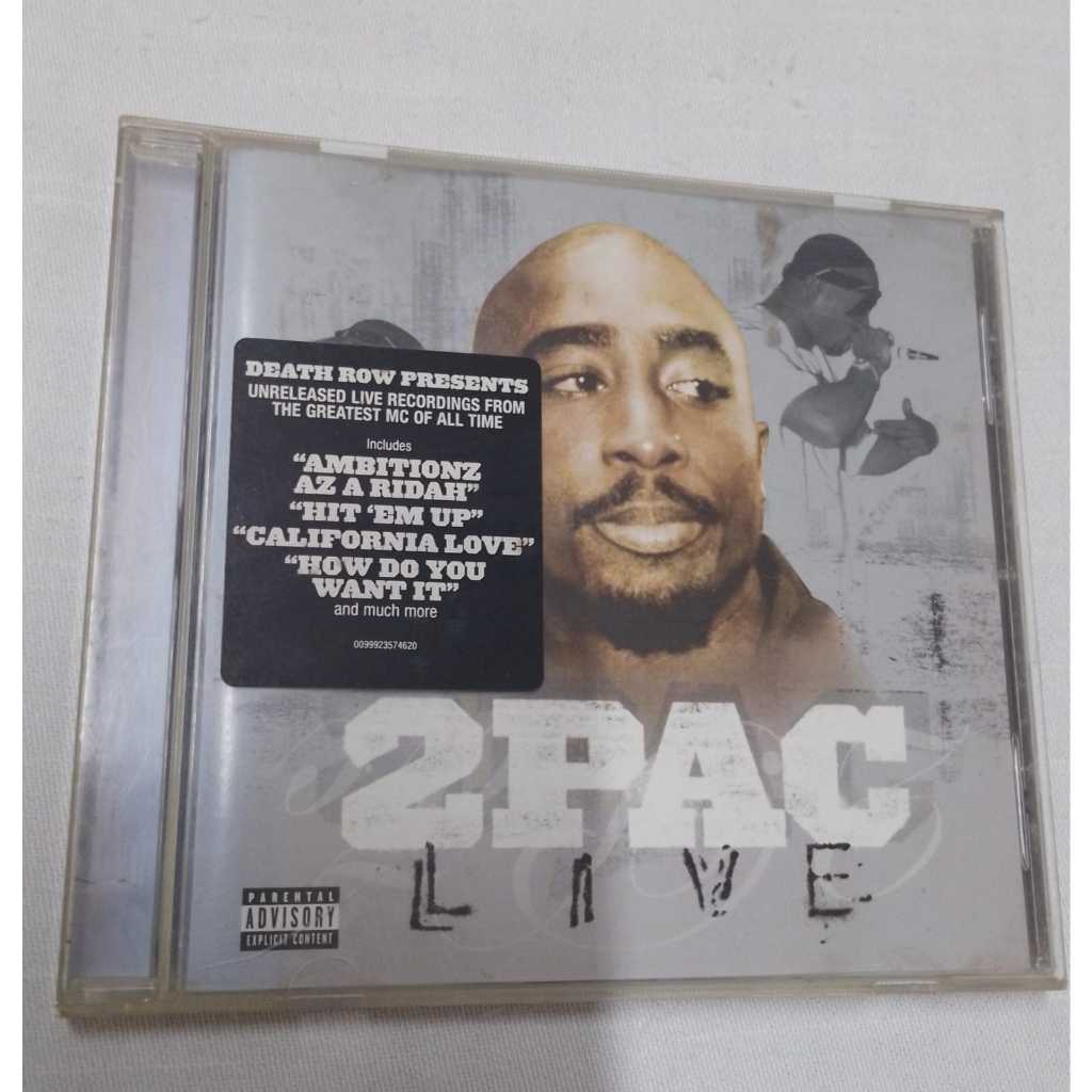 CD 2Pac - Live ( 25441 ) | Shopee Brasil