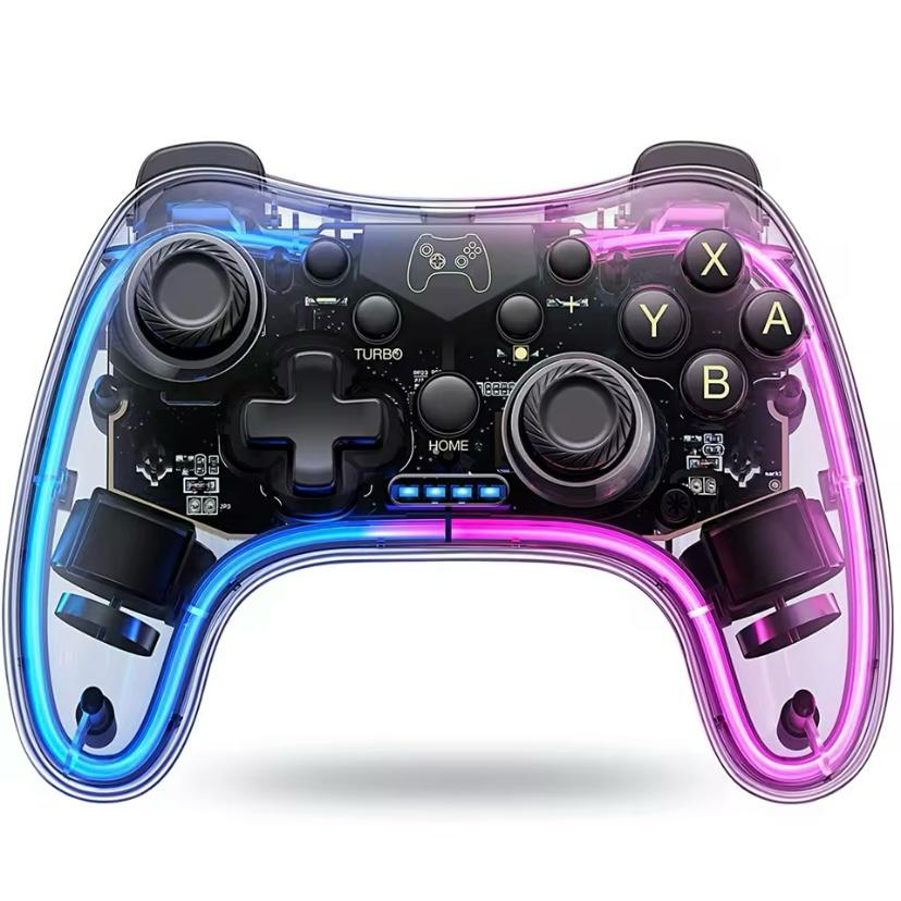 Joystick Rgb Switch Pc Notebook Android Transparente | Shopee Brasil