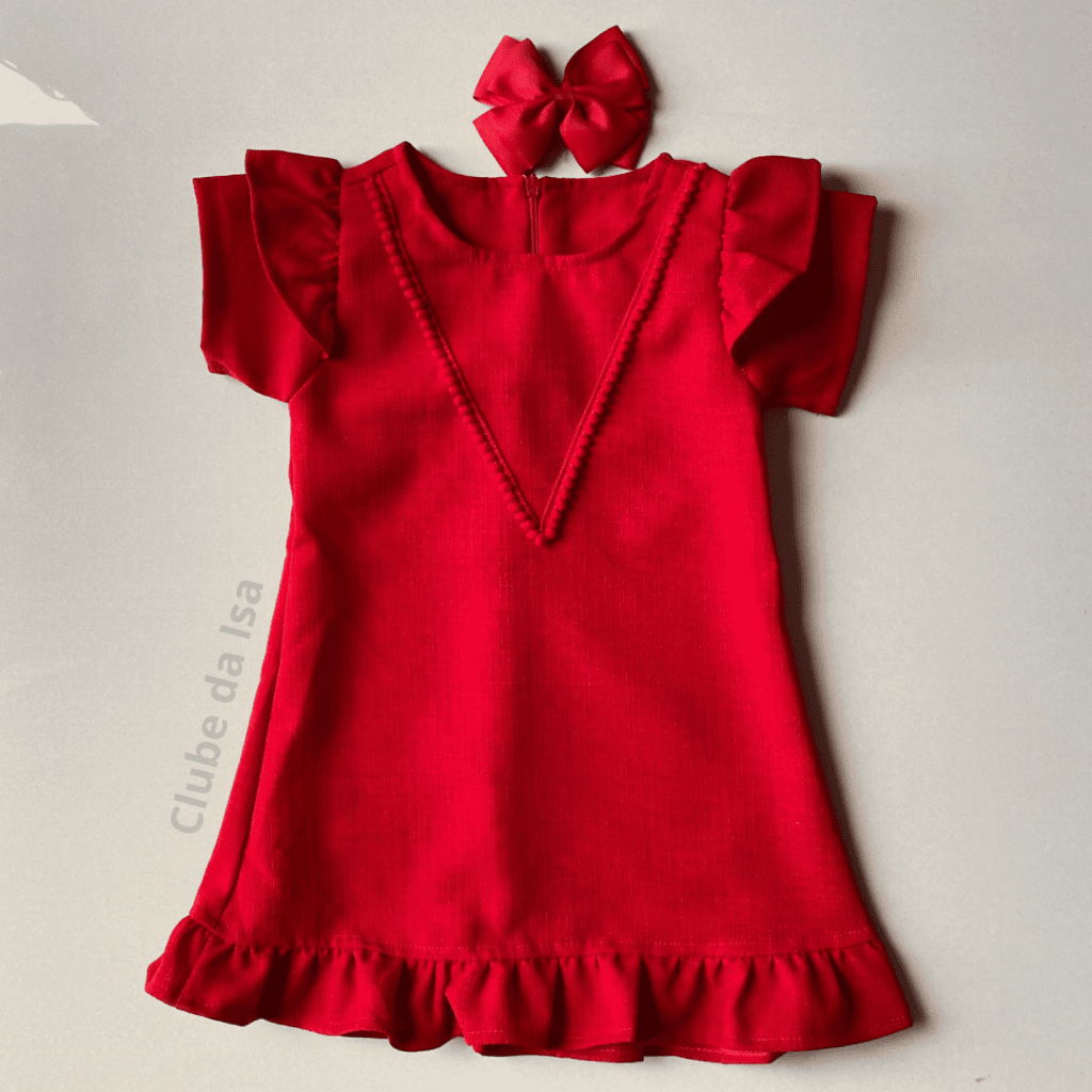 Vestido Infantil Festa Natal Princesa Menina Moda Blogueirinha | Shopee ...