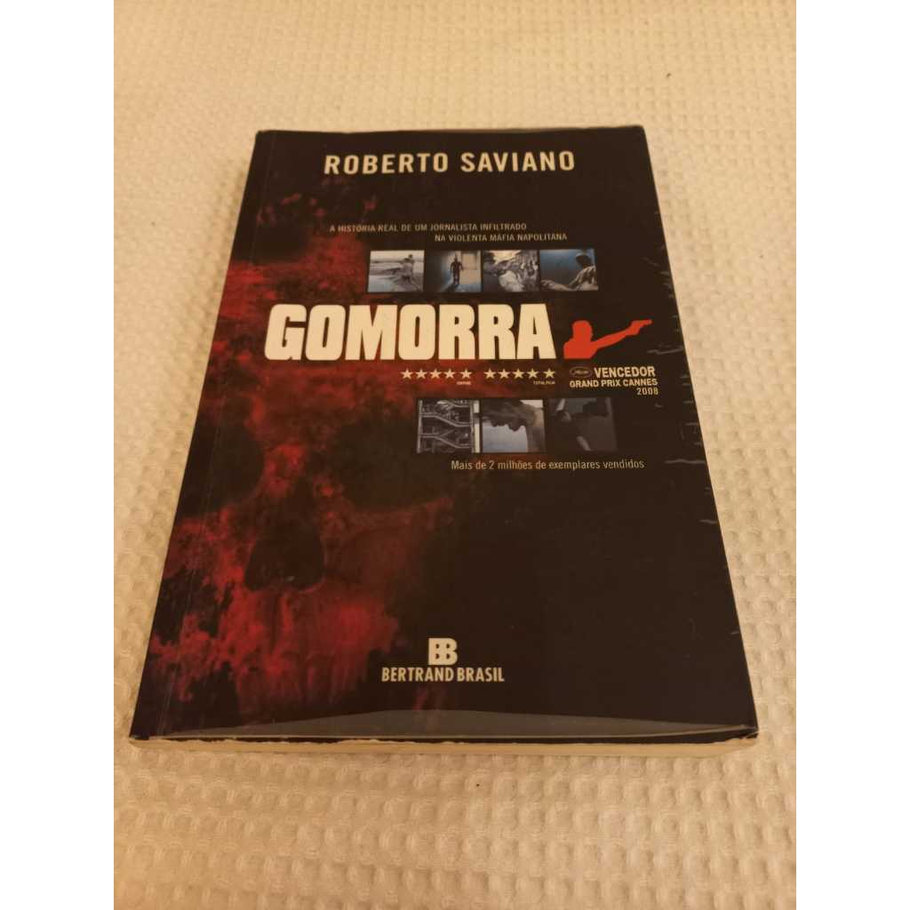 livro gomorra (roberto saviano) | Shopee Brasil