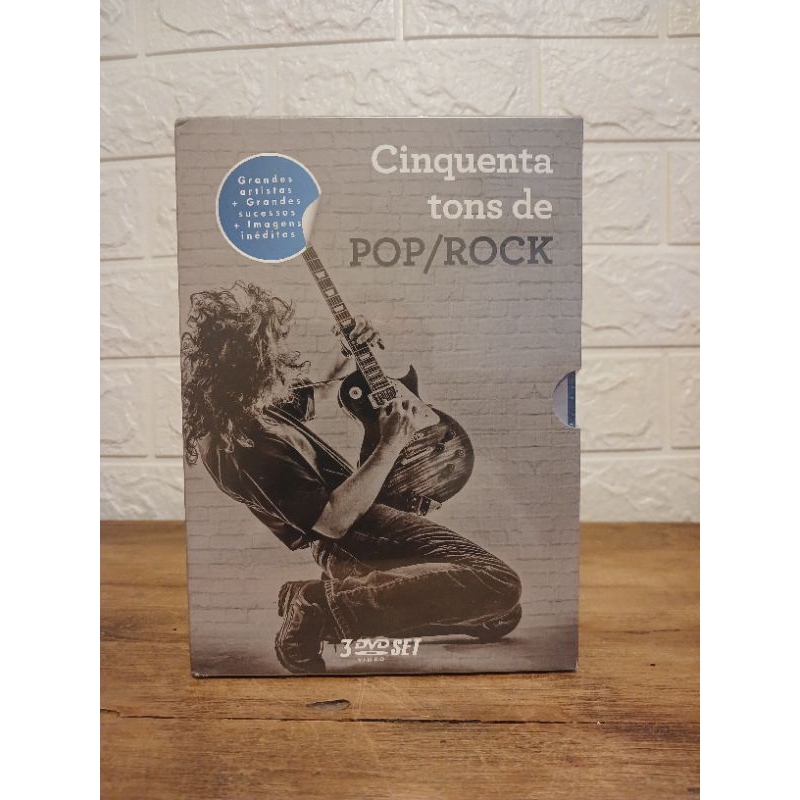 Box Dvds Cinquenta Tons de Pop/Rock Lacrados (3 Dvds) | Shopee Brasil