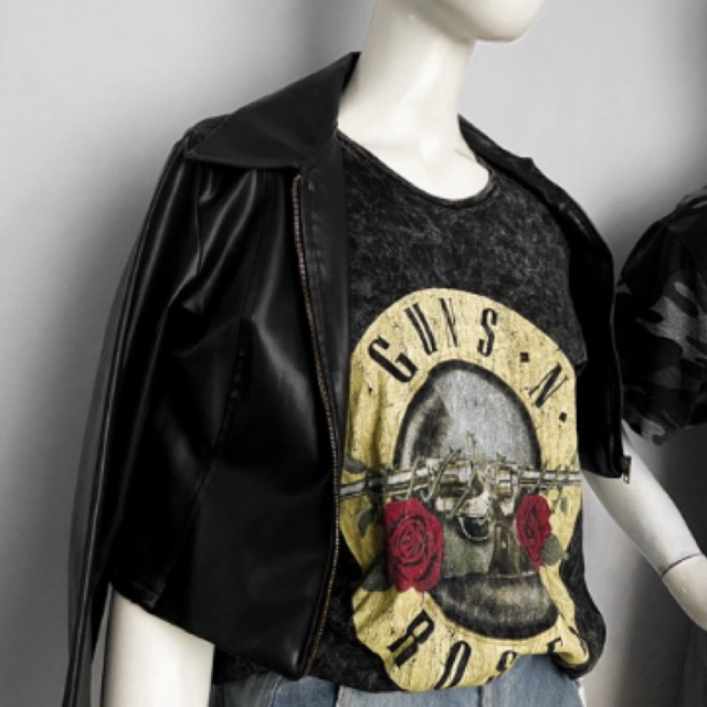 Camiseta Guns N’ Roses camisa rock brechó moda sustentável | Shopee Brasil