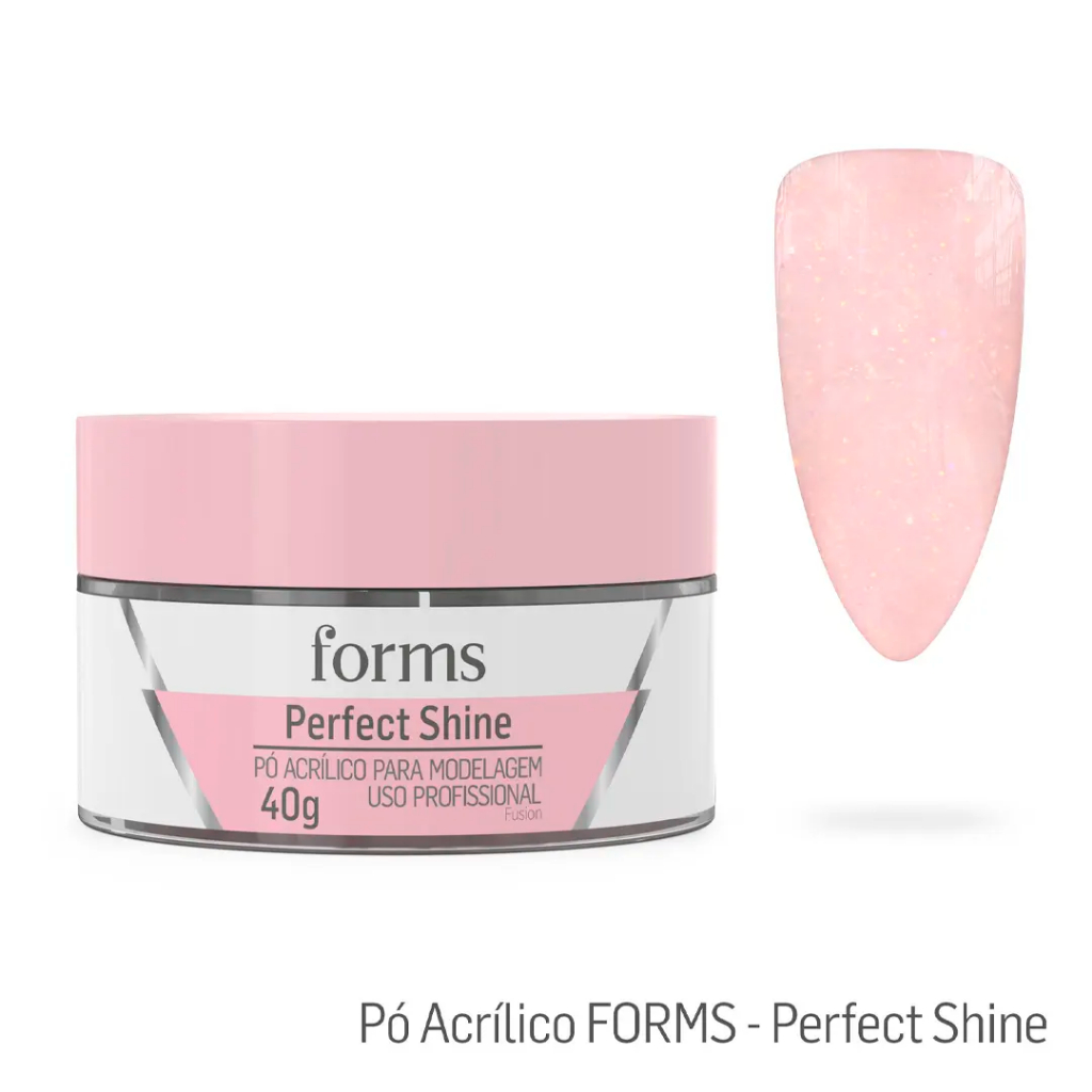 Pó Acrílico Para Modelagem Perfect Shine – Forms | Shopee Brasil
