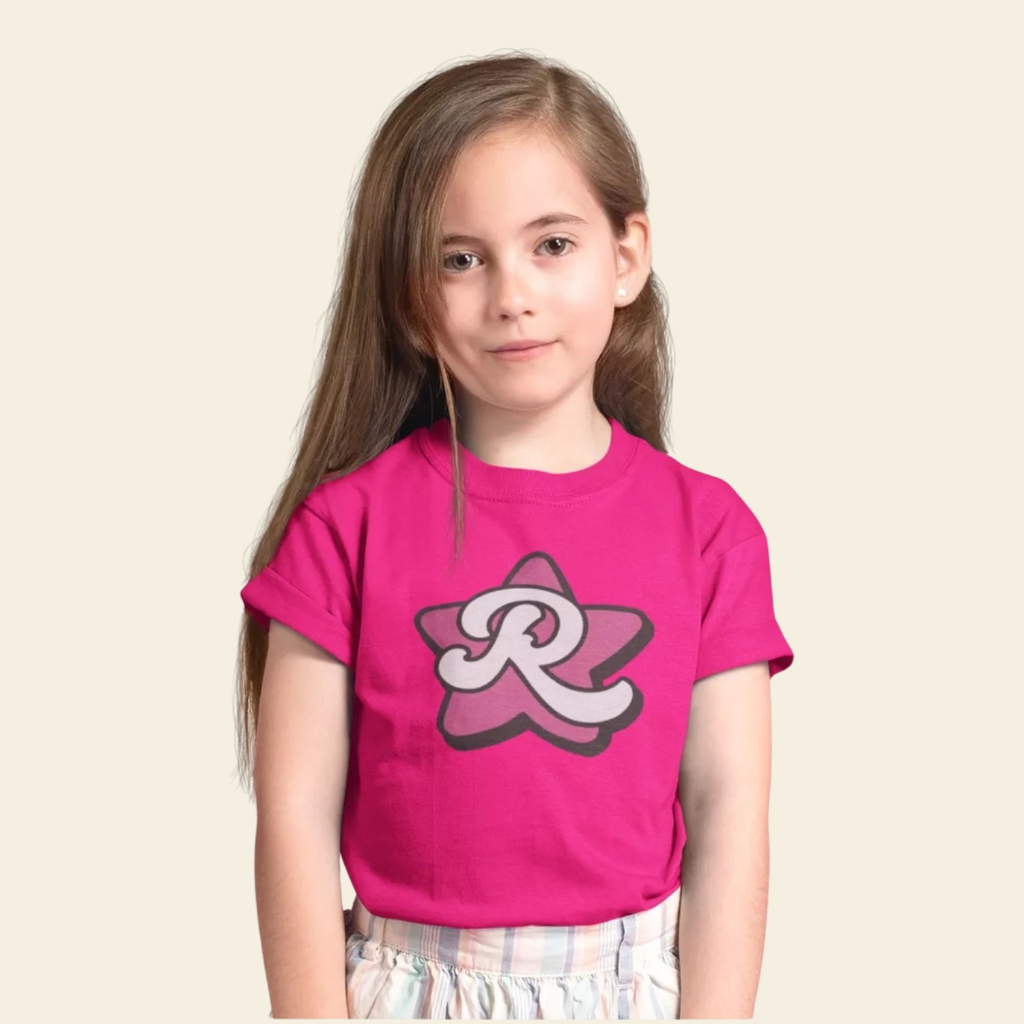 Camiseta Infantil Rosa da Emily Vick dos rosas YouTube Estrela | Shopee ...