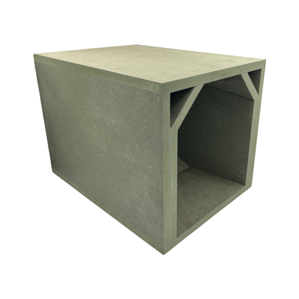 Caixa para Médio Grave 10 polegadas MDF Ultra Som Automotivo Som Profissional Paredao Bob 10 ...