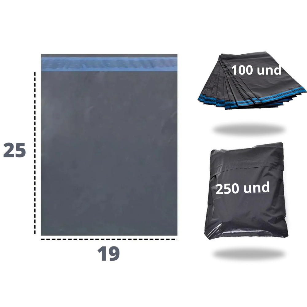 Envelope de segurança 19x25 saquinho menor ideal para envios | Shopee ...