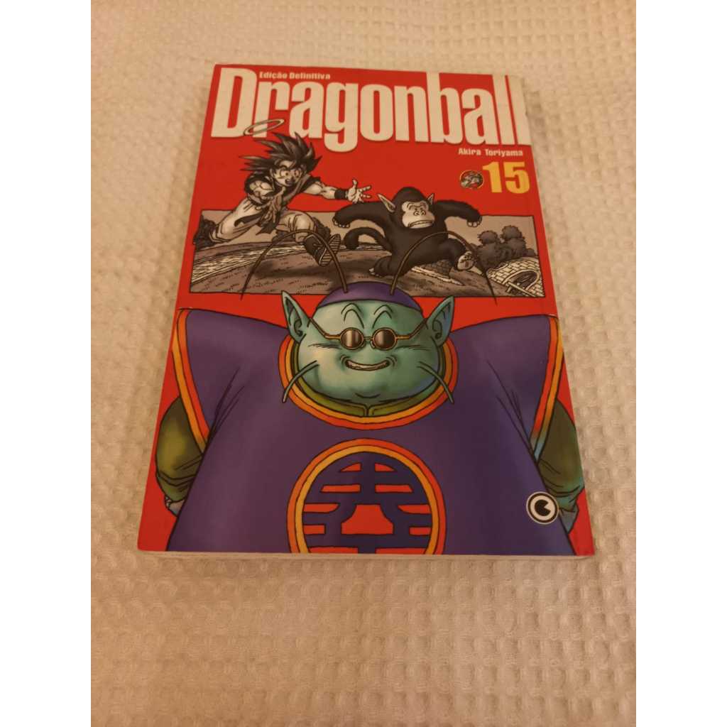 mangá dragonball vol.15 - edição definitiva (akira kuriyama) | Shopee ...