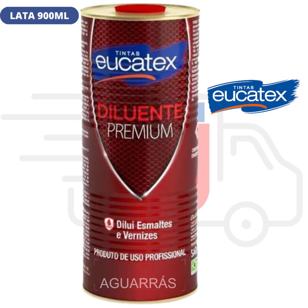 AGUA RAZ Eucatex Premium Aguarrás Lata 900ml | Shopee Brasil