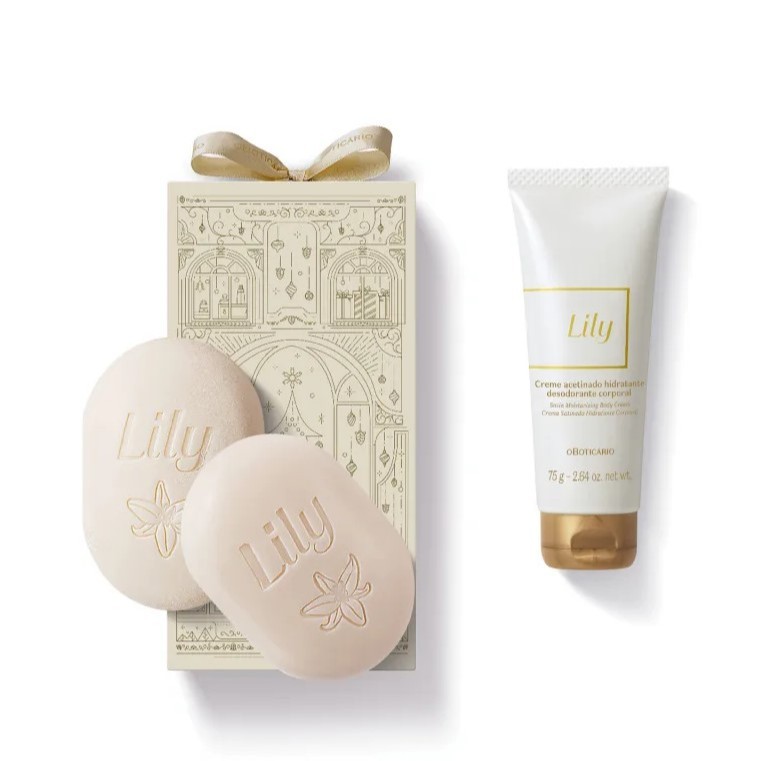 Kit Presente Natal Lily Autocuidado (3 itens) | Shopee Brasil