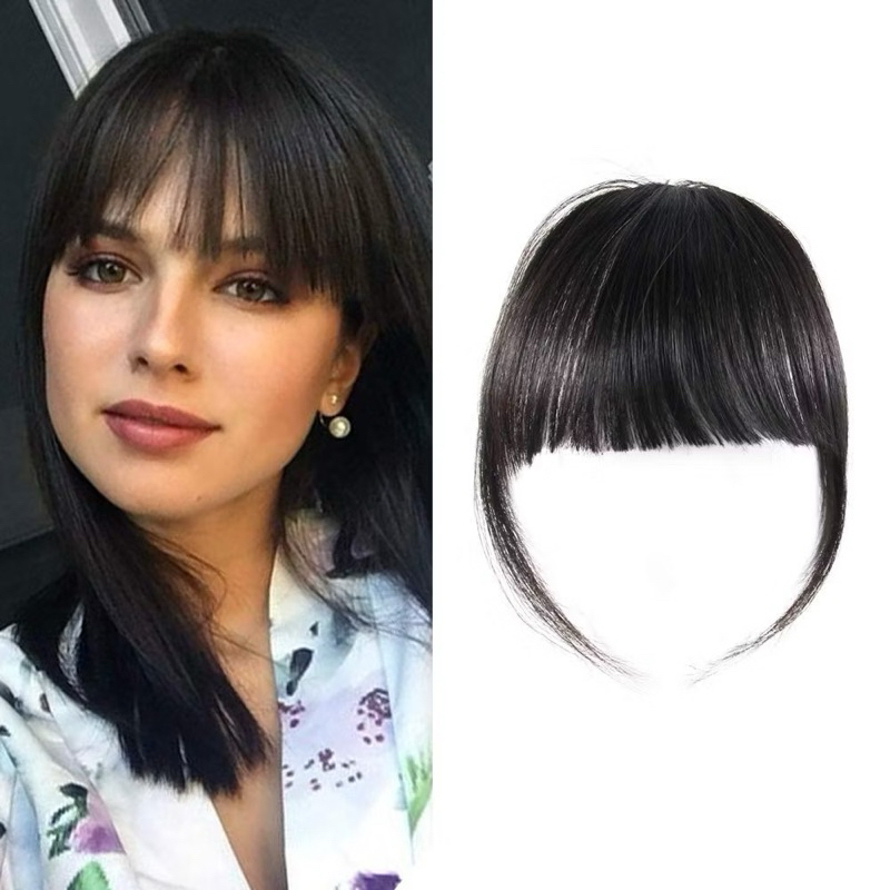 Franja 100% Humana Aplique Tic Tac | Shopee Brasil