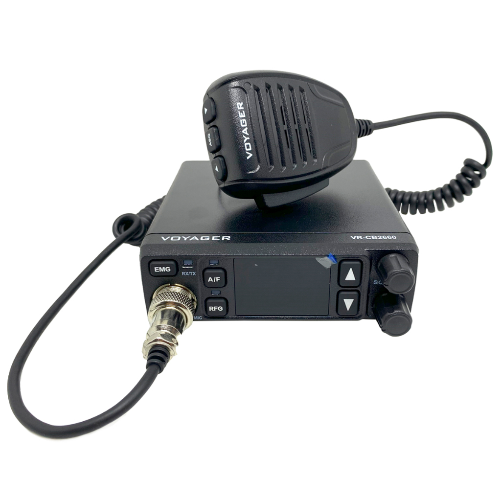 Rádio PX Voyager com 40 Canais CB-2660 Faixa Cidadão Amador AM / FM ...