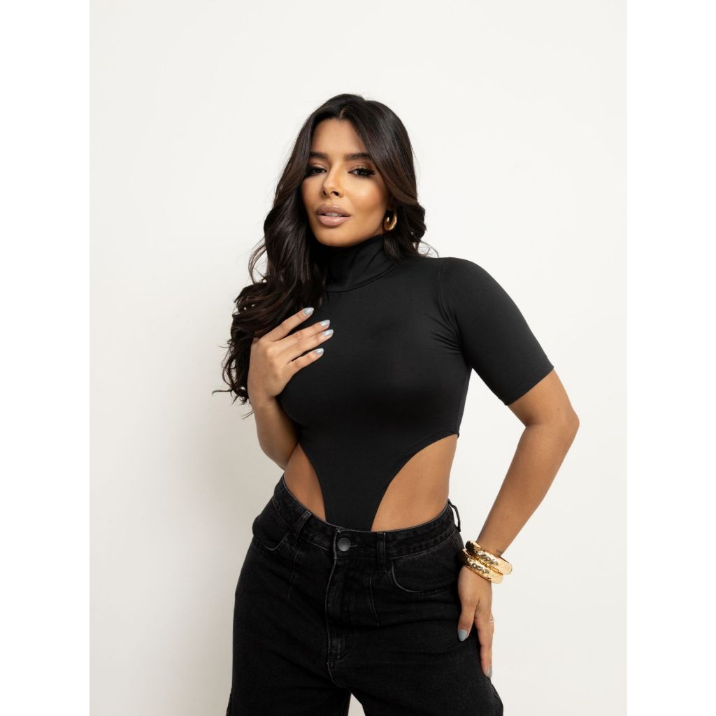 Body Feminino Bori Bory Cavado Cavadão Recorte Cintura Barriga Gringa ...