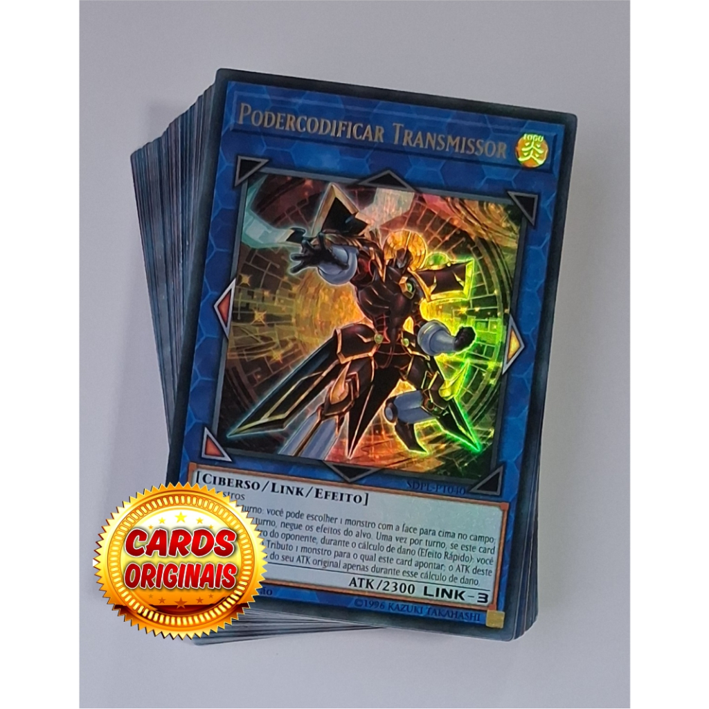 Yugioh Deck Cyberse - Powercode Talker - Cartas Originais | Shopee Brasil