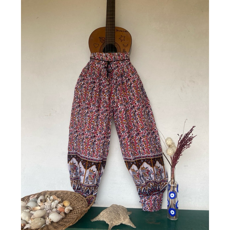 Calça Yoga Indiana Aladin Boho Hippie Feminina | Shopee Brasil