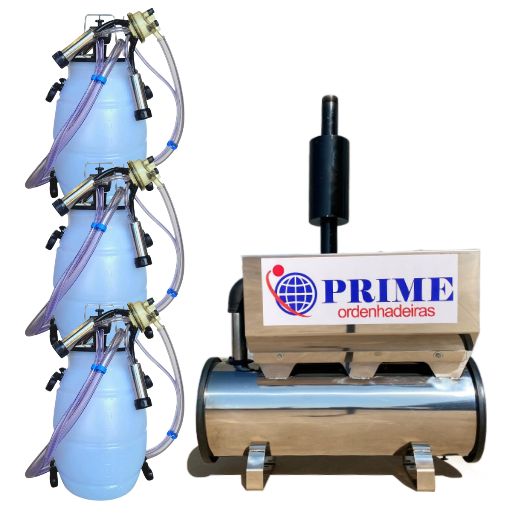 Ordenhadeira Bv 450 motor 2 CV Para Três Vacas Suporta até 4 Ao Mesmo Tempo | Shopee Brasil