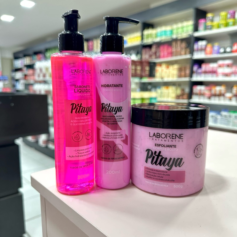 Kit Skincare Laborene Pitaya | Sabonete Líquido + Hidratante ...