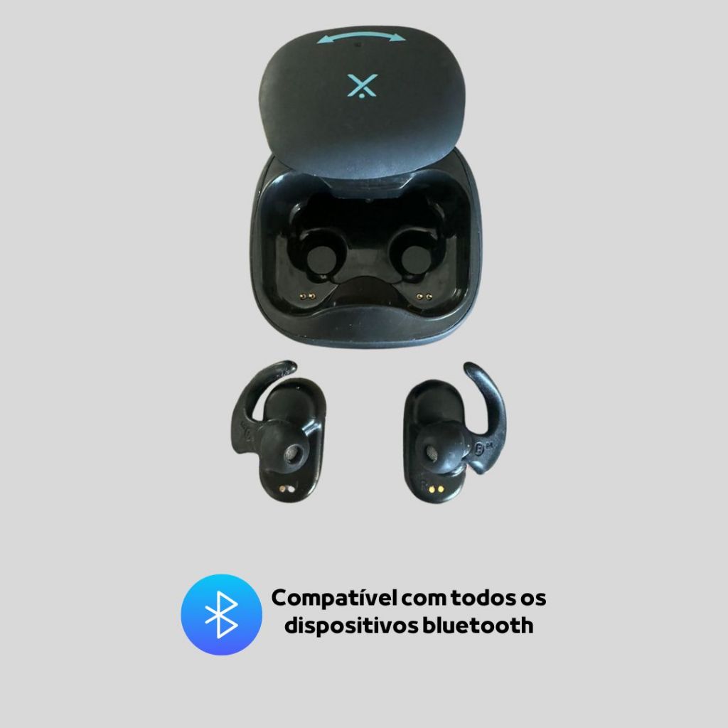 Fone Bluetoth Muita Bateria Confortável Envio Imediato Leve Macio ...