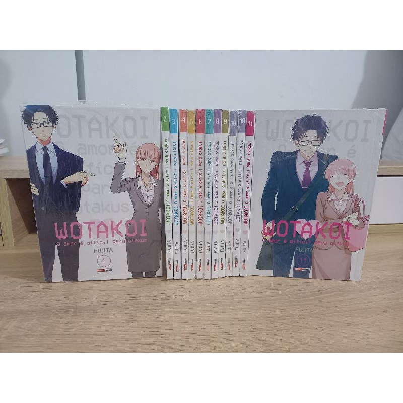 Mangá Wotakoi (coleção completa) vol. 1 ao 11 + variantes | Shopee Brasil