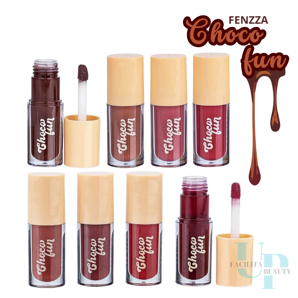 Gloss Tint Cream Choco Fun Chocolate Fenzza | Shopee Brasil