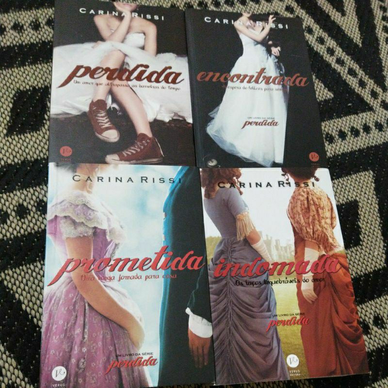 livros Carina Rissi - 4 livros da série perdida | Shopee Brasil