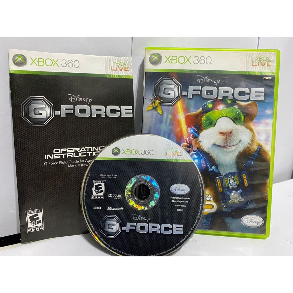 Disney G - Force Xbox 360 original Mídia Física | Shopee Brasil