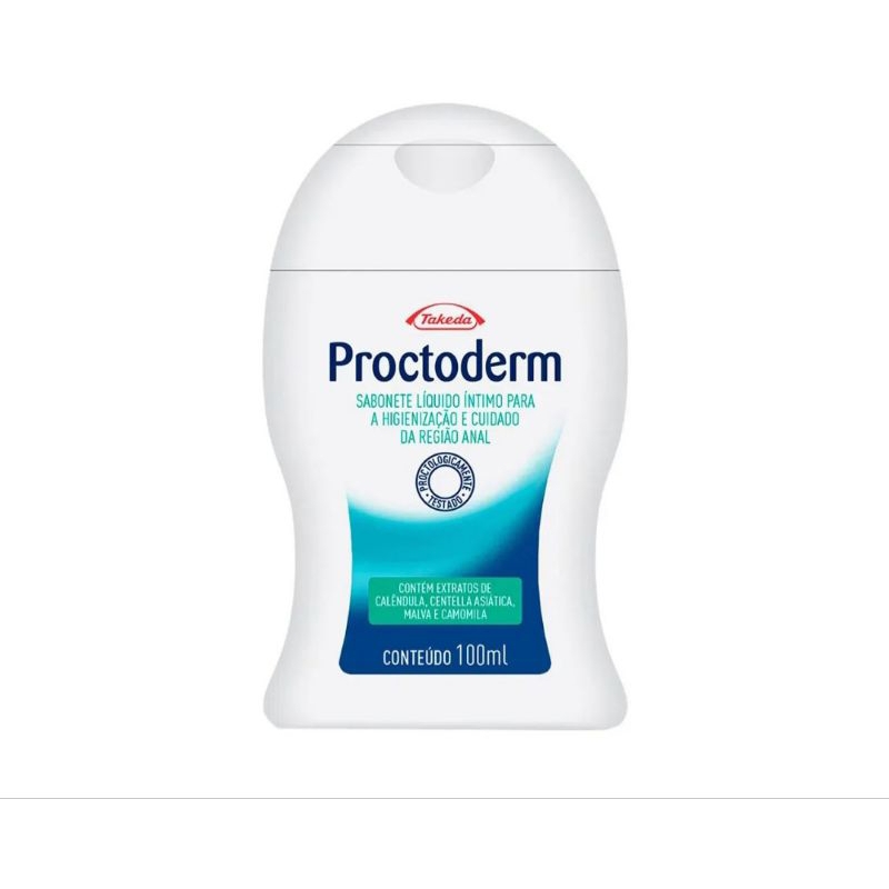 Sabonete Íntimo Proctoderm 100ml | Shopee Brasil