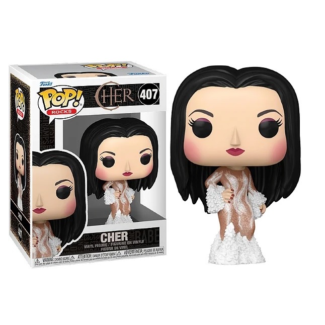 Funko Pop Rocks Cher 407 Cantora | Shopee Brasil