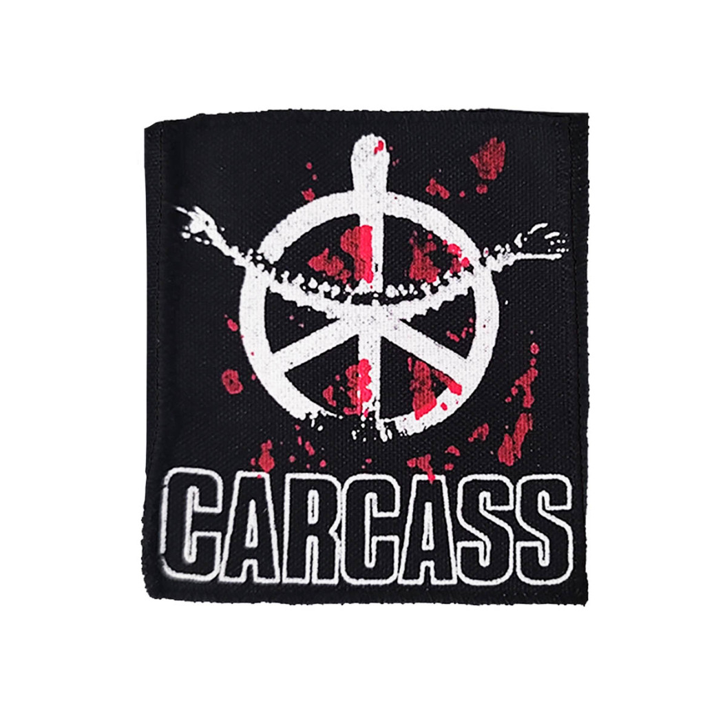 Carcass patch "vermelho e branco" unidade - Death Metal, Grindcore ...
