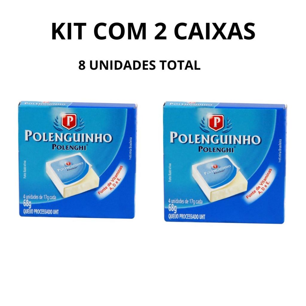 Queijo Processado Polenguinho 68G | Shopee Brasil