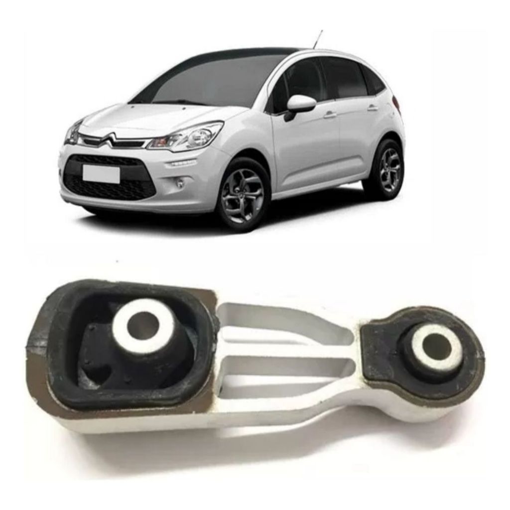 Coxim Cambio Peugeot C3 E 208 9802186880 Inferior Original | Shopee Brasil