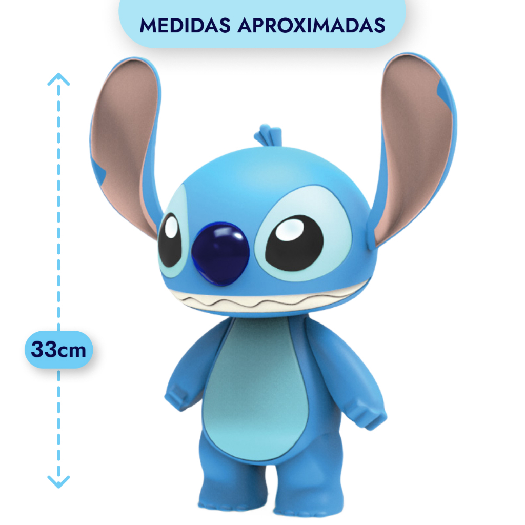 Boneco Stitch Realista Articulado Original Disney Lilo e Stitch ...