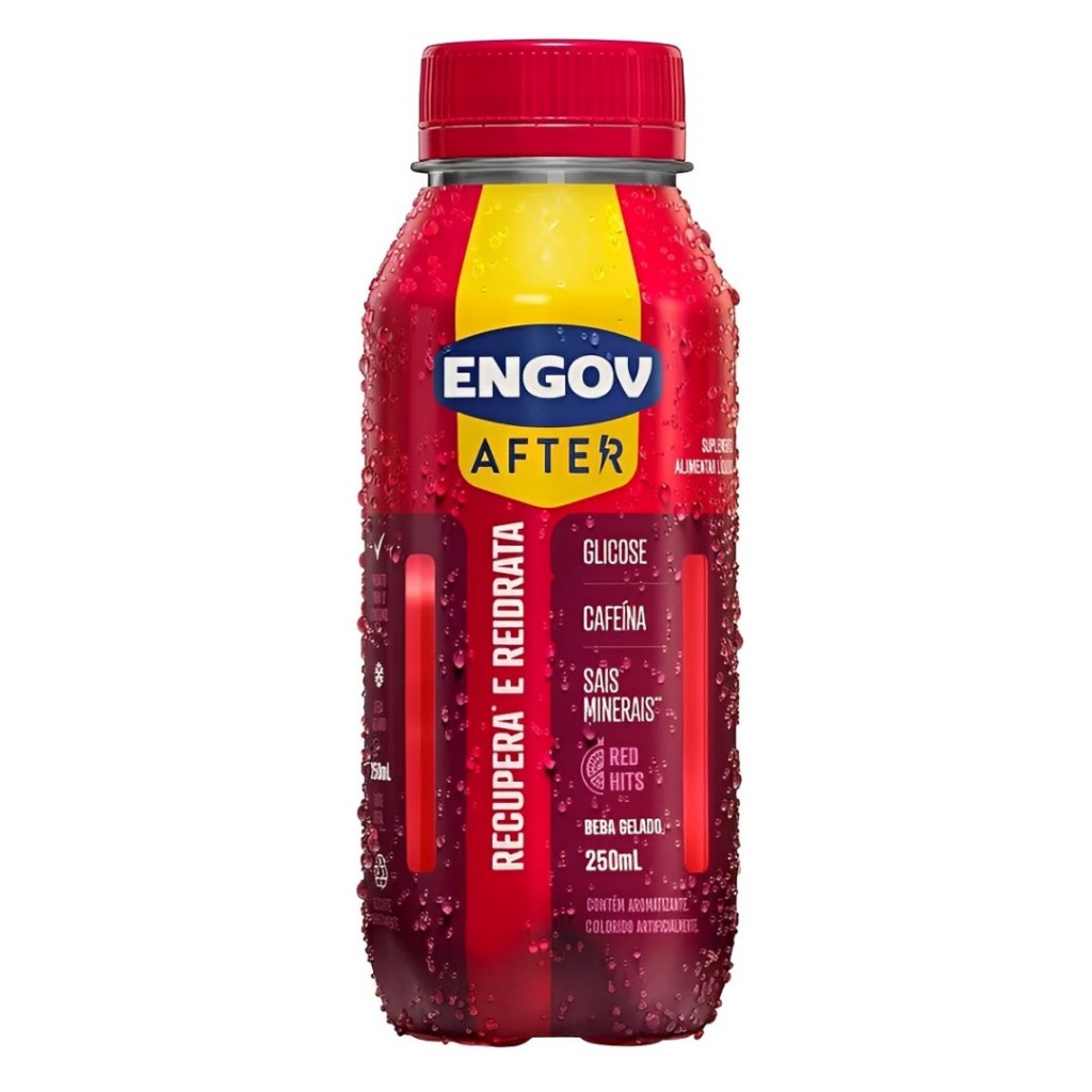 Engov After Red Hits Recupera e Reidrata 250ml | Shopee Brasil