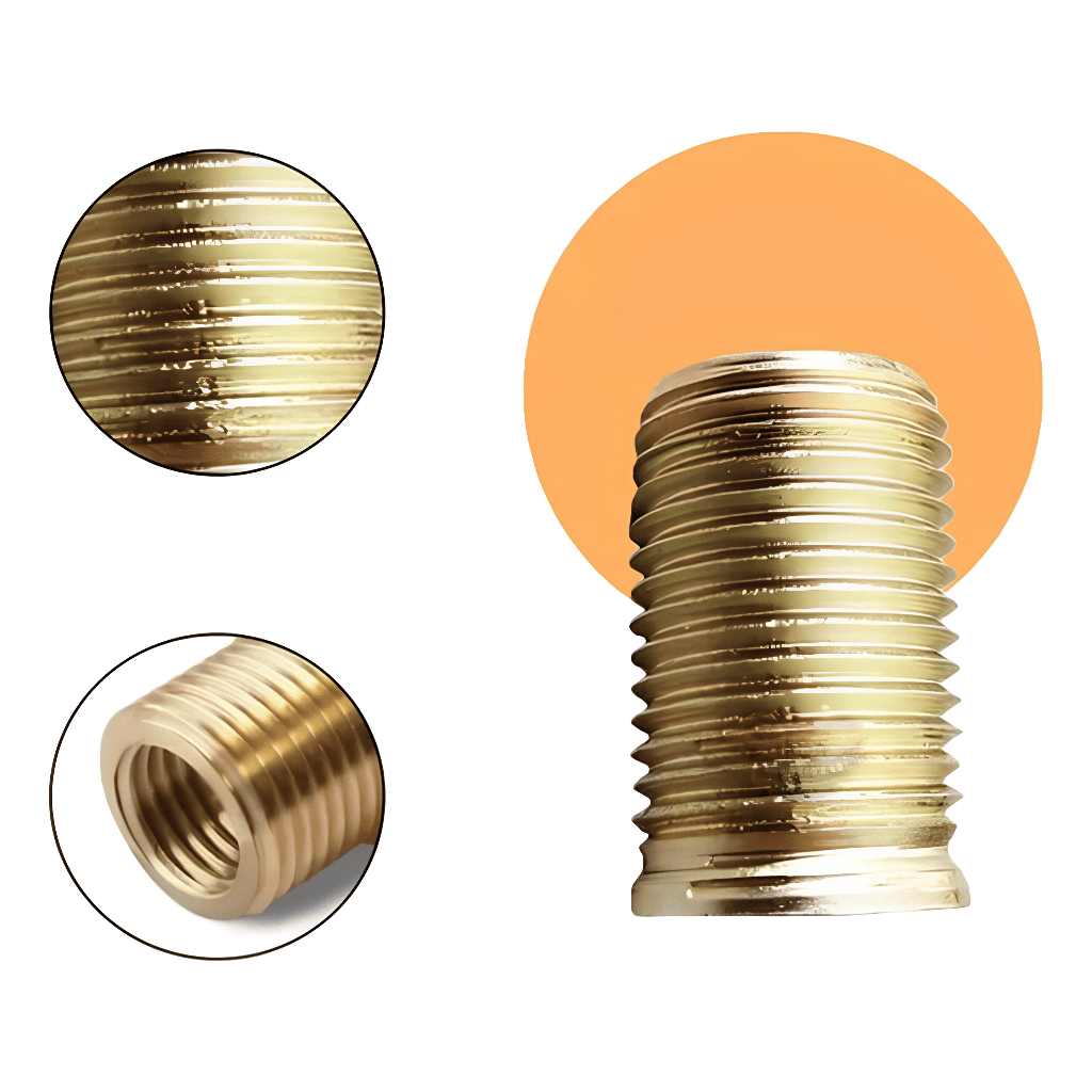 Rosca Postiça M10 X 12 X 25mm / M14 x 18 x 26mm Bucha Rosqueada Kit Com ...