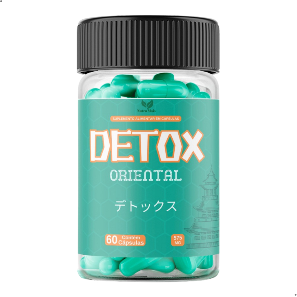 1 Detox Oriental Original 60 Cápsulas Detox Oriental Natural | Shopee Brasil