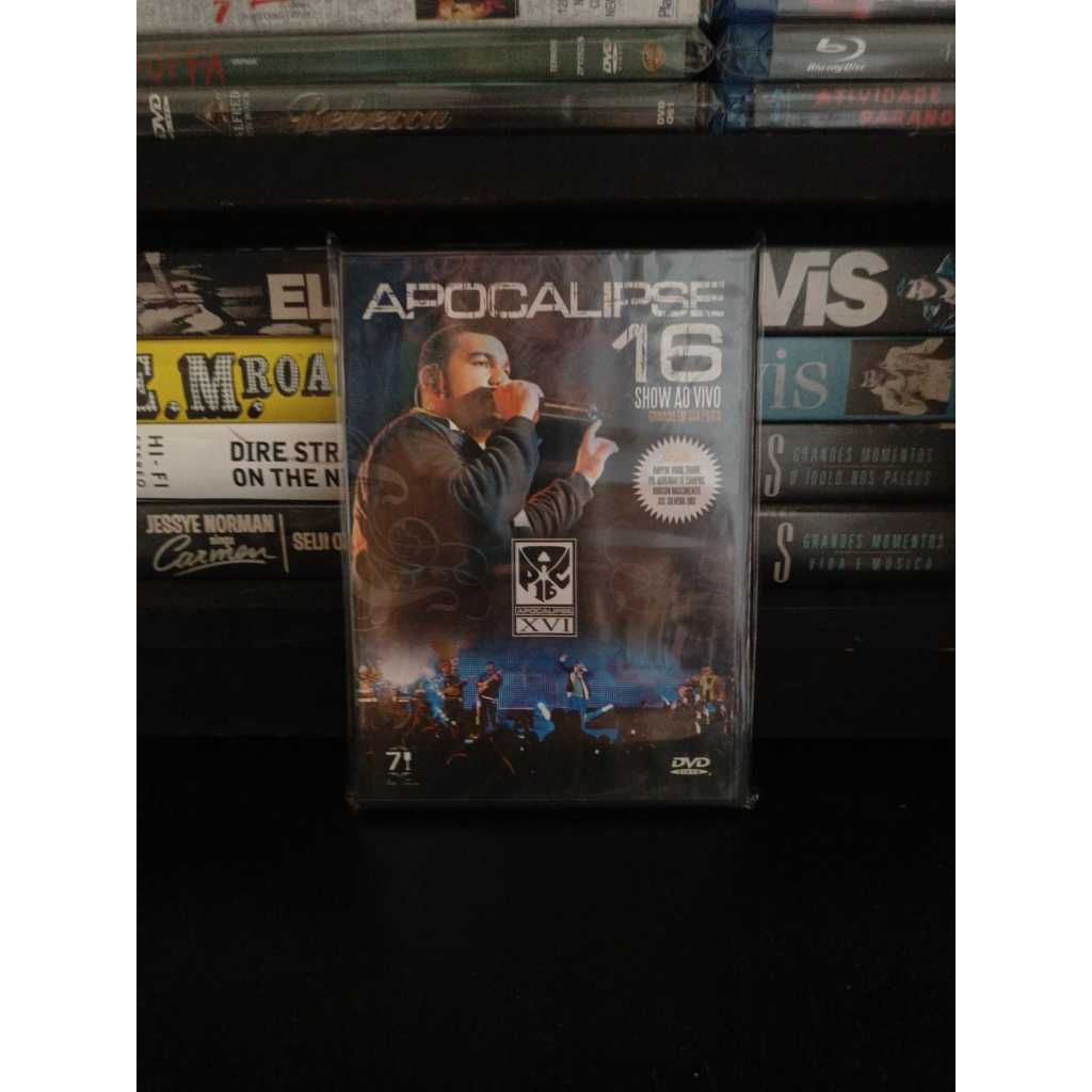 DVD APOCALIPSE 16 - SHOW AO VIVO | Shopee Brasil
