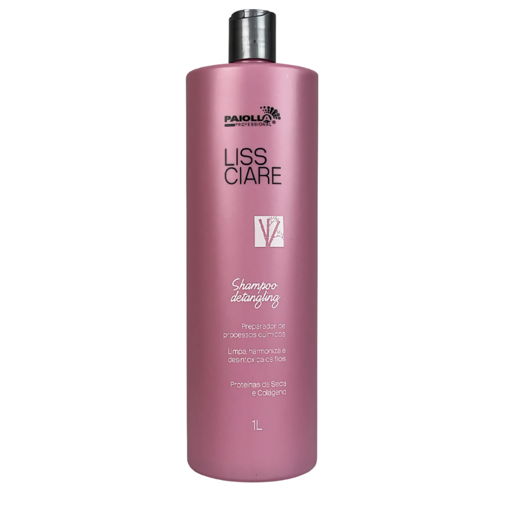 Shampoo Bambu Anti-Resíduo Paiolla Pré Alisamento Progressiva Litro ...
