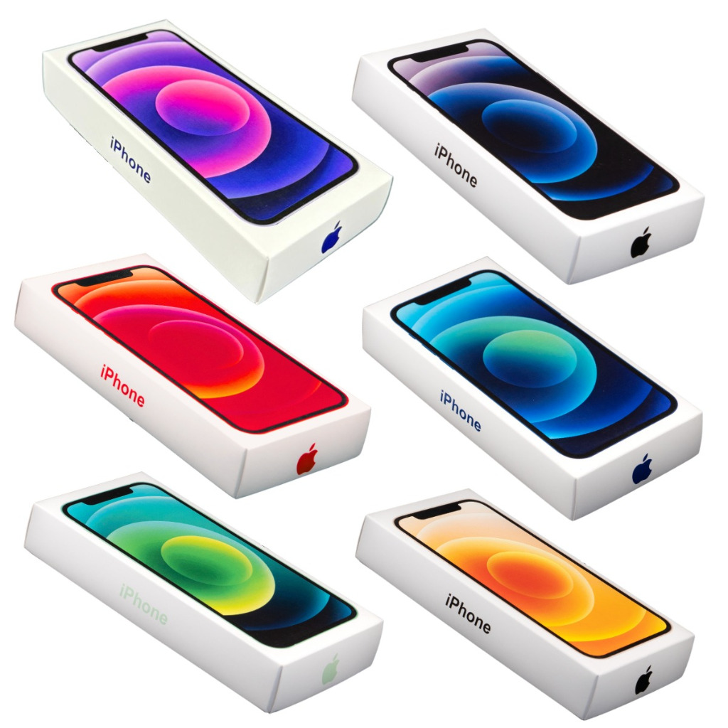 Kit com 12 Caixas Genérica para iPhone 12 - Compatível, Qualidade ...