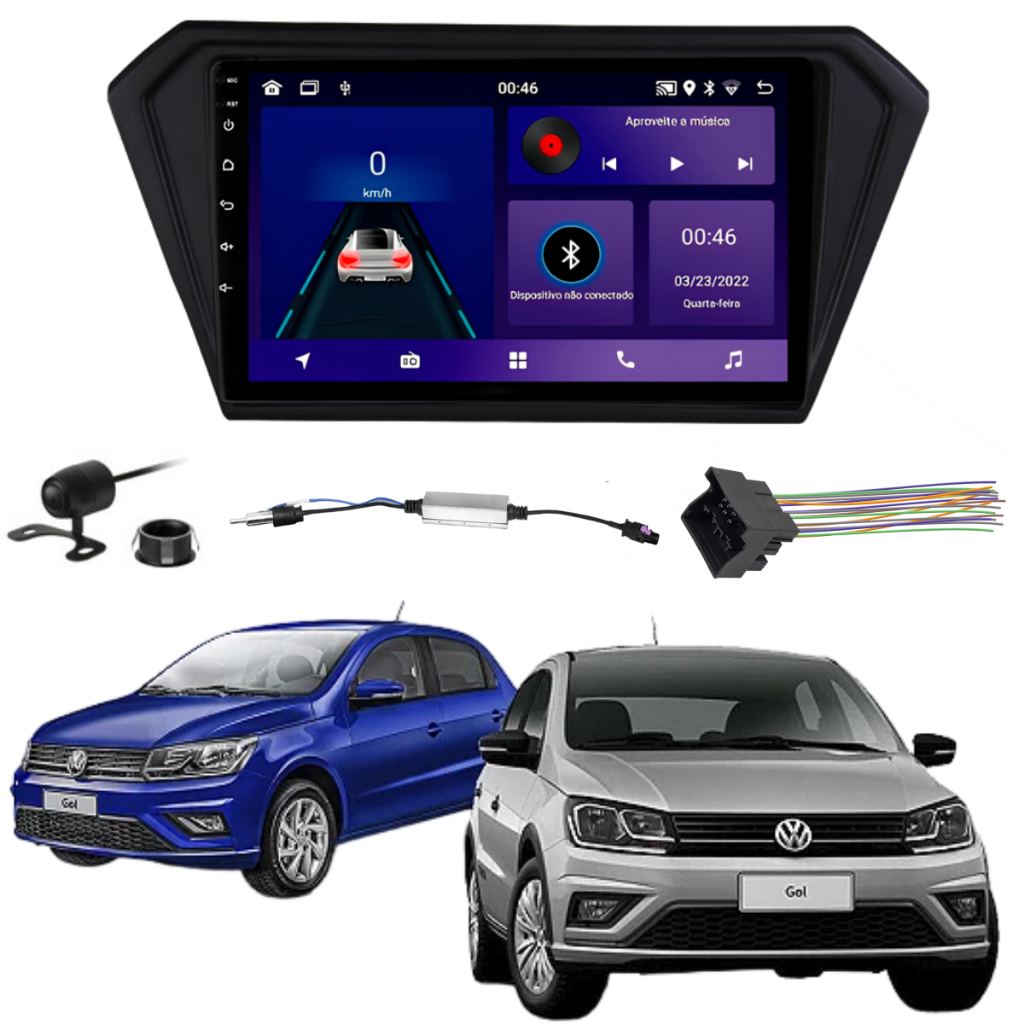 Central Multimidia Gol G7 G8 9pol Android 13 2gb 64gb Carpla | Shopee Brasil