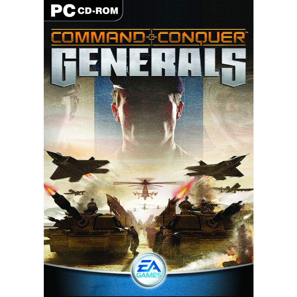 Command & Conquer Generals + Zero Hours PC dvd-rom (mídia física) | Shopee Brasil