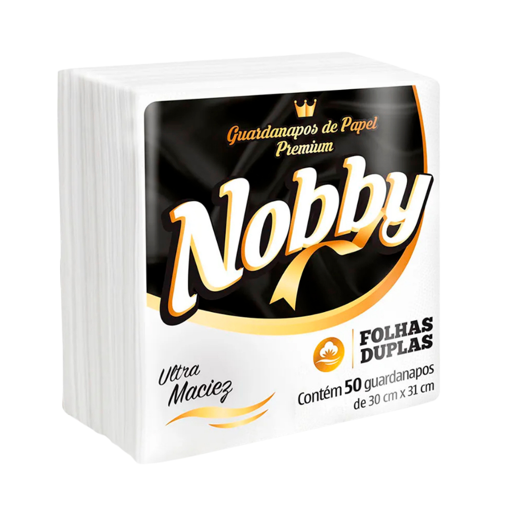 Guardanapo De Papel Premium Grande Folha Dupla 31x30 pacote com 50 ...