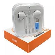 Fone De ouvido Iphone Entrada Lightning Intra-auricular Kaidi KD-730 ...