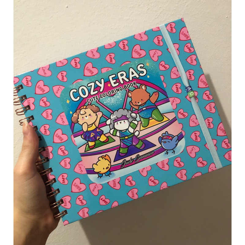 Livro de colorir - Cozy Eras - Capa Dura - Personalizável! | Shopee Brasil