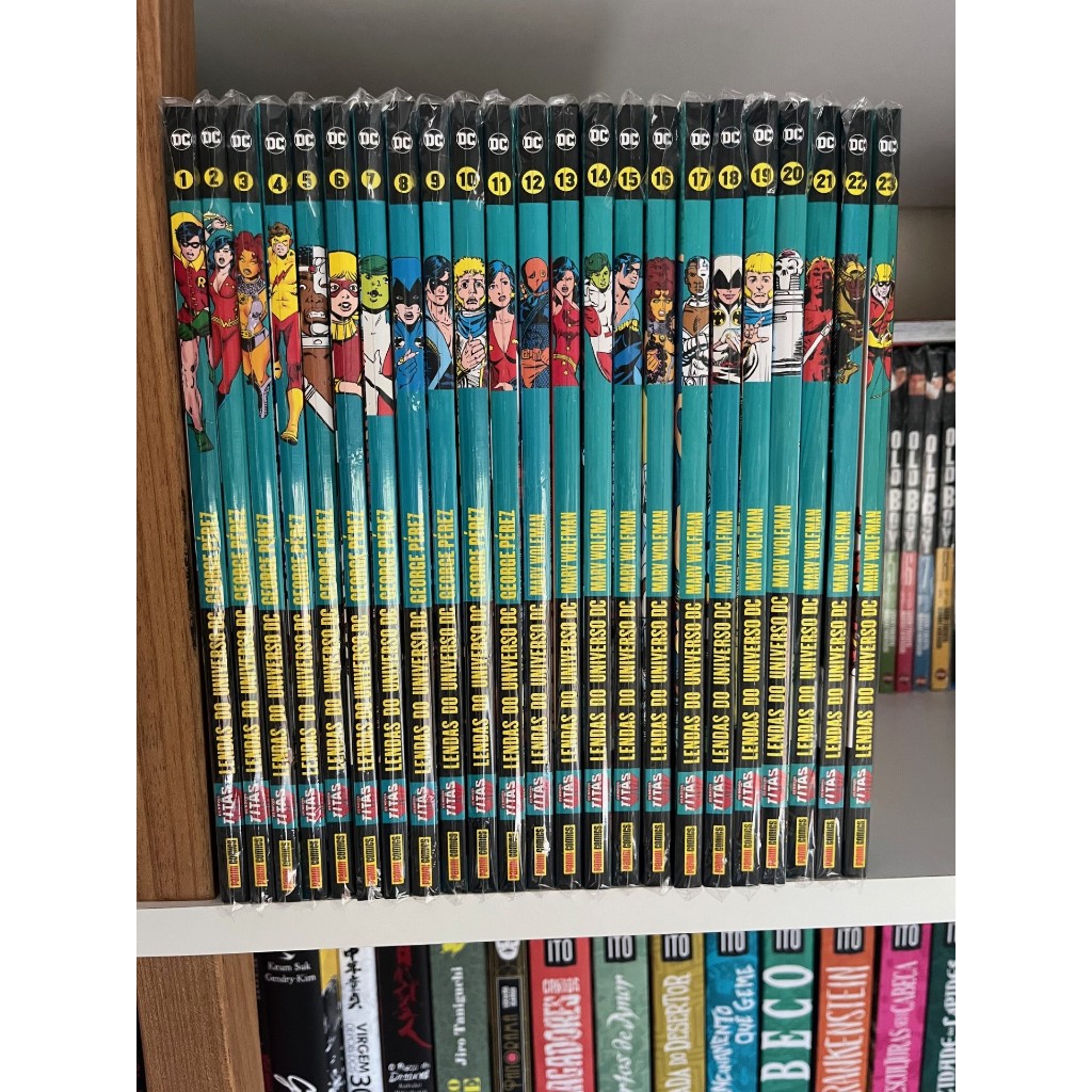 Lendas do Universo DC - Novos Titãs 1 ao 23 Completa + A origem de ...
