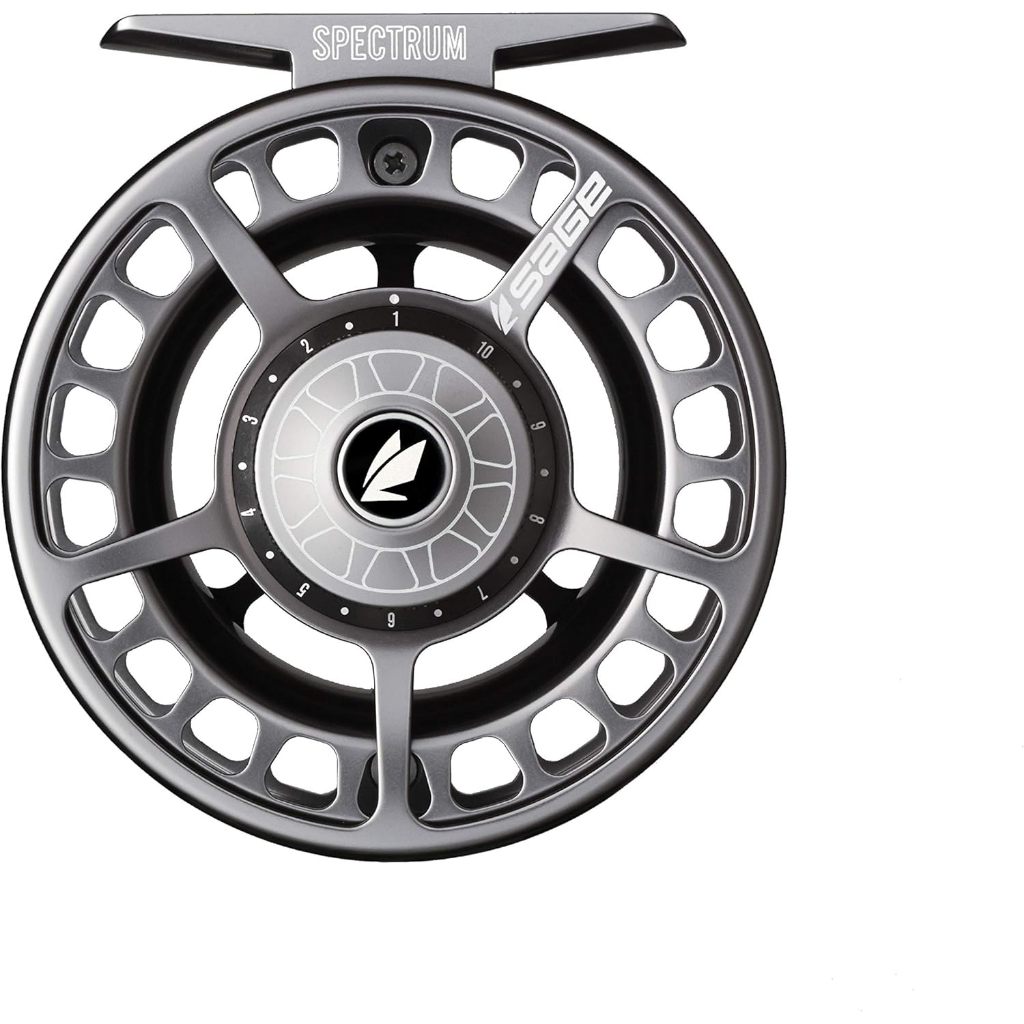 Carretel de pesca com mosca Sage Spectrum W/Rio Backing Platinum ...
